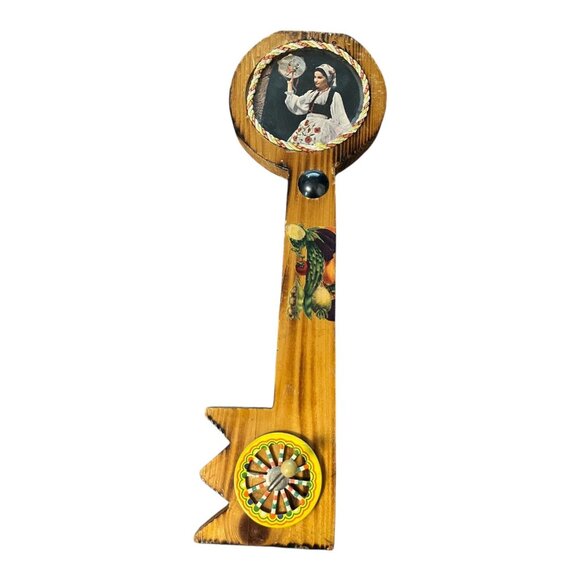 Italy | Accents | Vintage Italian Decorative Wall Key Midcentury ...